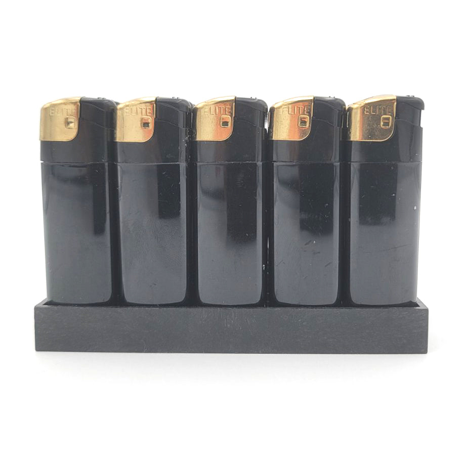 Buy Electronic Black Lighters 100 Pcs Pack | Elite Brands USA